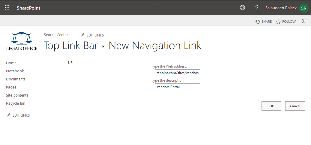 SharePoint Online: Add Top Navigation Link using PowerShell ...
