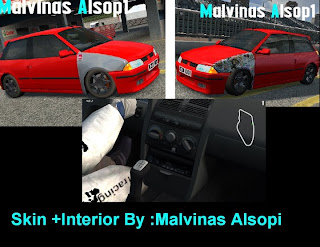 Mods LFS: XFG - Skin + Interior (By Malvinas AlSopi)
