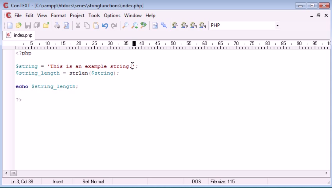 ExtraTutorials: String Function