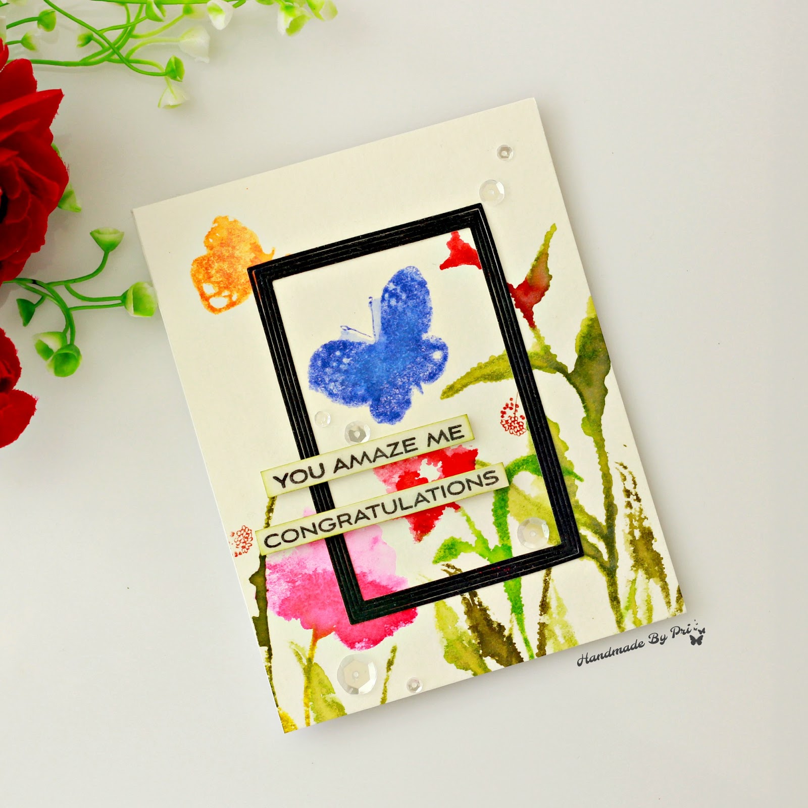 Me And My Daily Papercraft: Congratulations Card