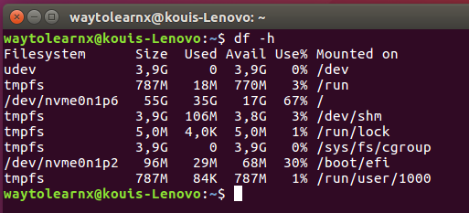 10 commandes pour vérifier l'espace disque sous Linux - WayToLearnX
