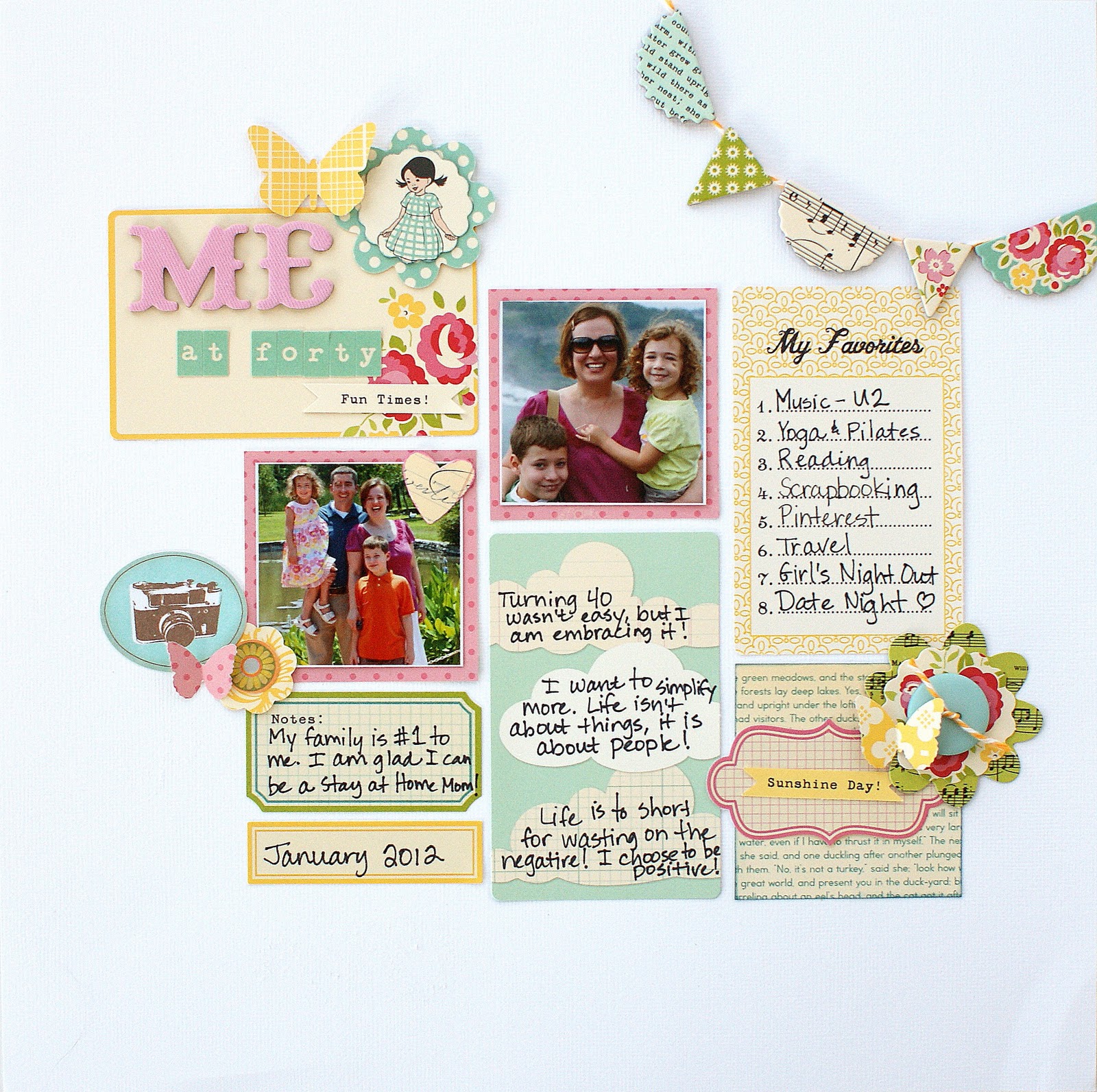 The Scrapbook Treehouse: All About Me Challenge