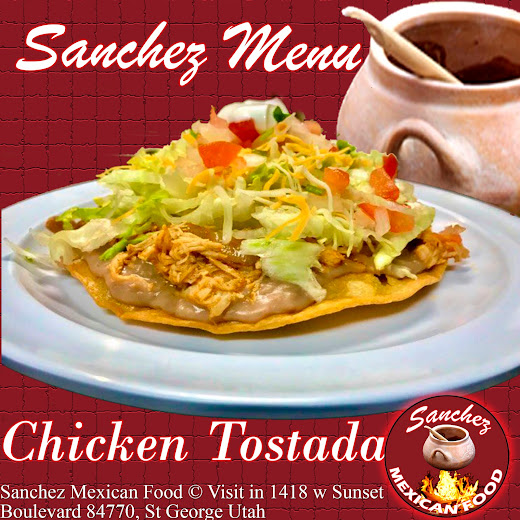 Menu ~ Sanchez Mexican Food