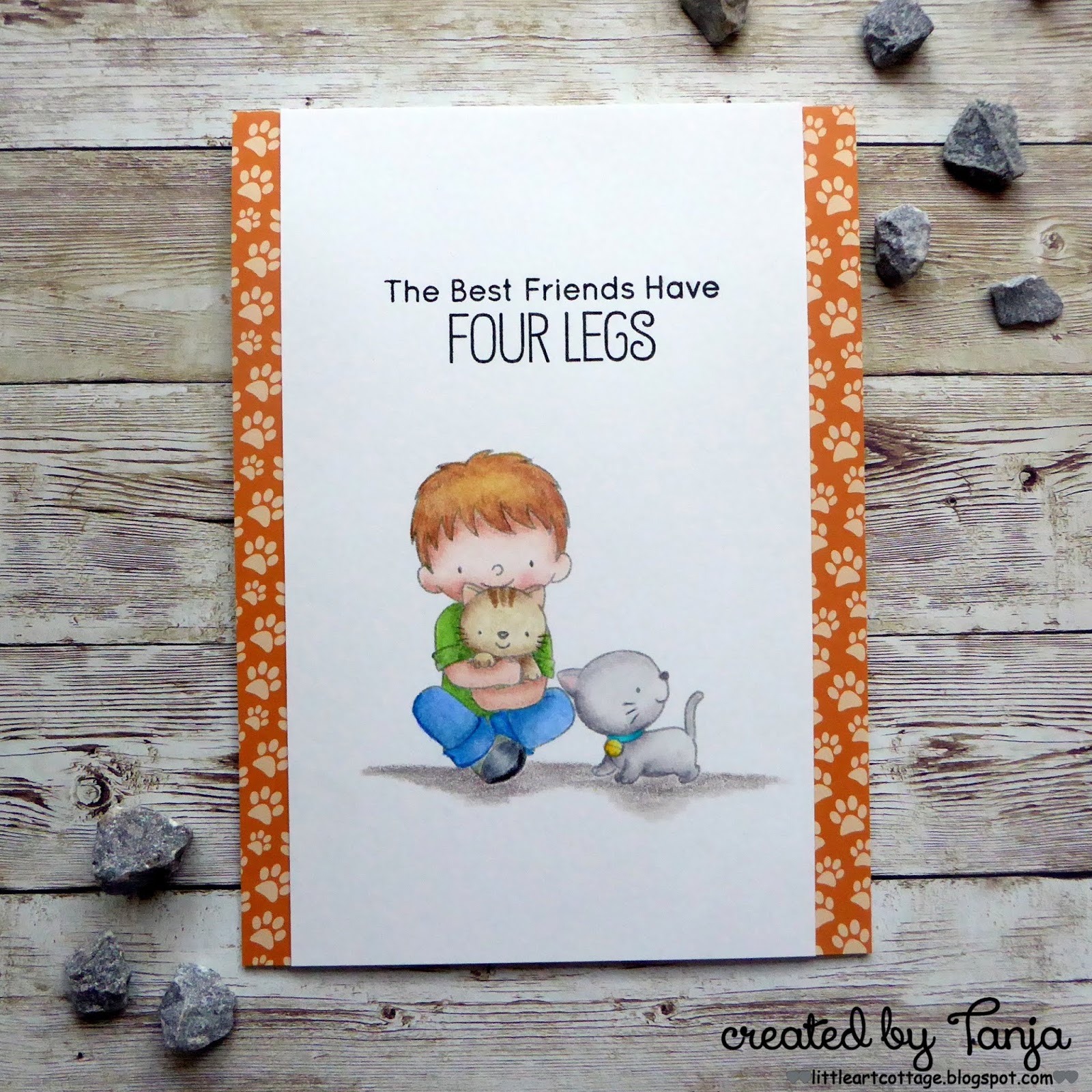 Little Art Cottage: The best Friends have four Legs