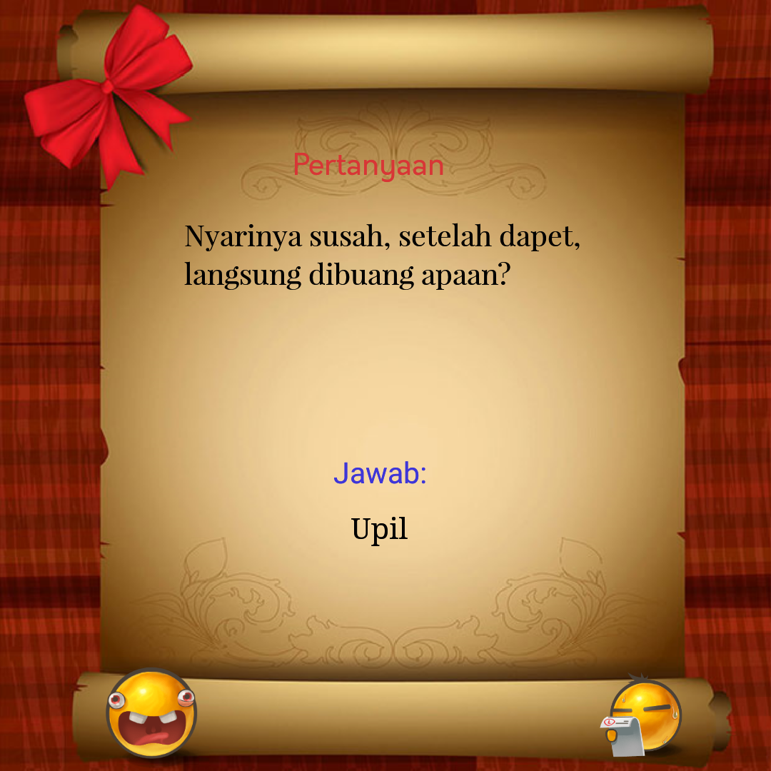 Teka Teki Paling Lucu - TEKA TEKI LUCU