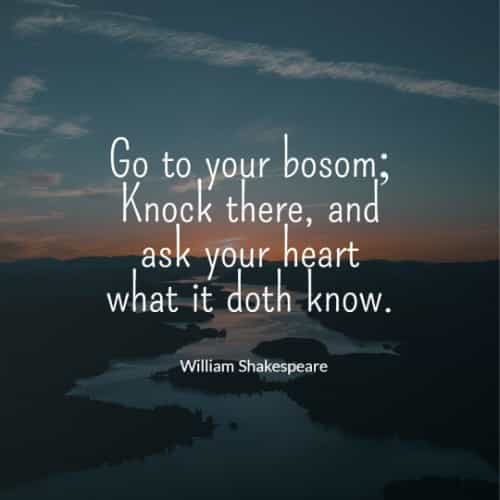 60 Famous quotes and sayings by William Shakespeare