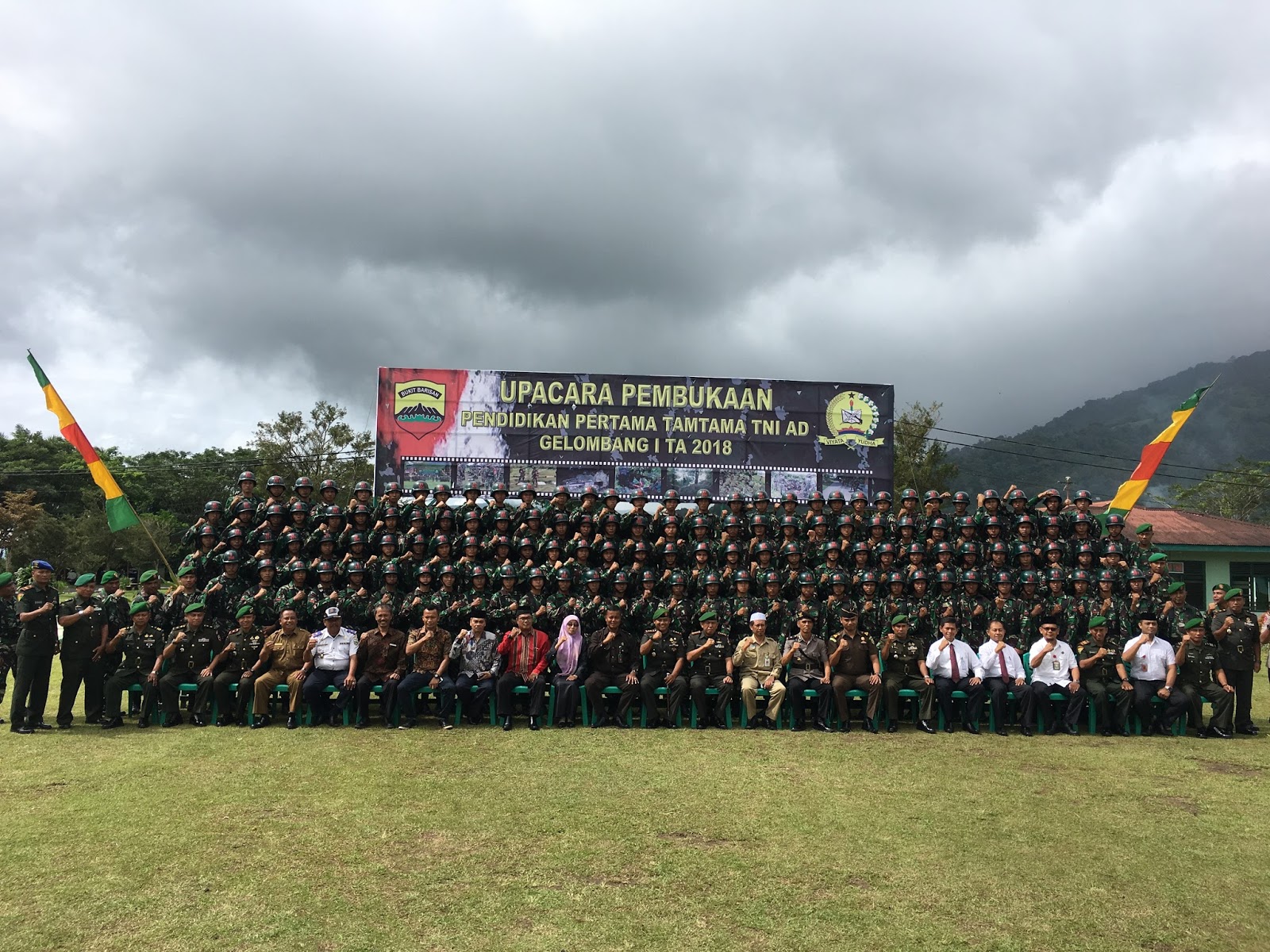 127 Siswa Tamtama, Siap Ikuti Pendidikan di Secata B Padang Panjang