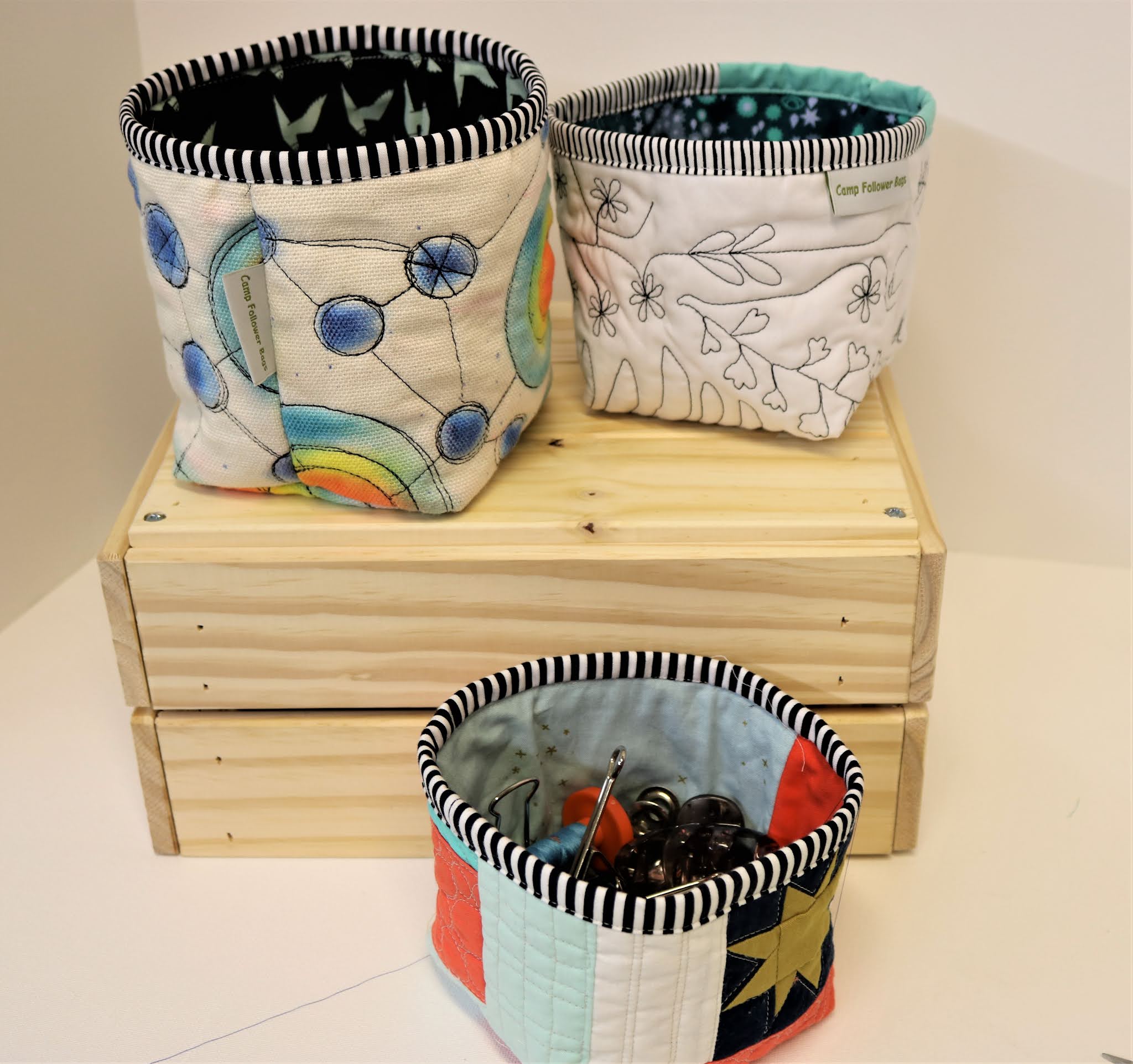 TIA CURTIS QUILTS: The Best Quilted Bucket Tutorial