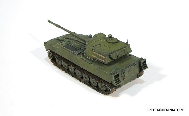 Gulumik Military Models: 2S15 NOROV 1/72 RED TANK MINIATURE