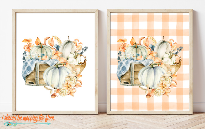 Free Cozy Fall Printables | i should be mopping the floor