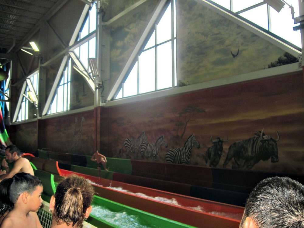 Kalahari Indoor Theme Park and New Waterpark Rides Sahara Sidewinders ...