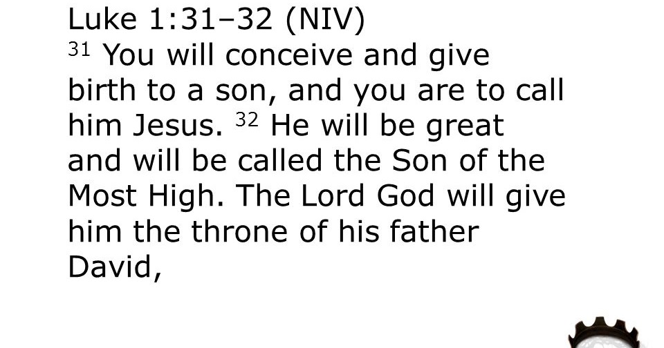 Prayer Pointers: Luke 1:31-32 - I am Great