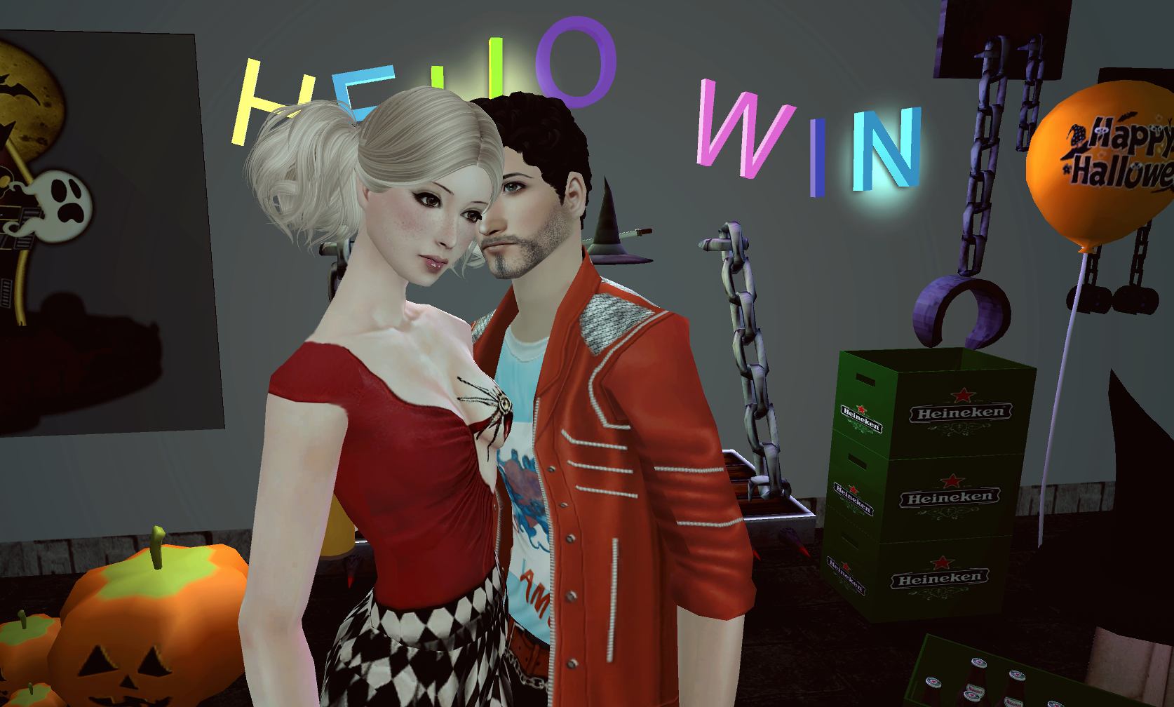 Halloween - SET Lux Sims 2