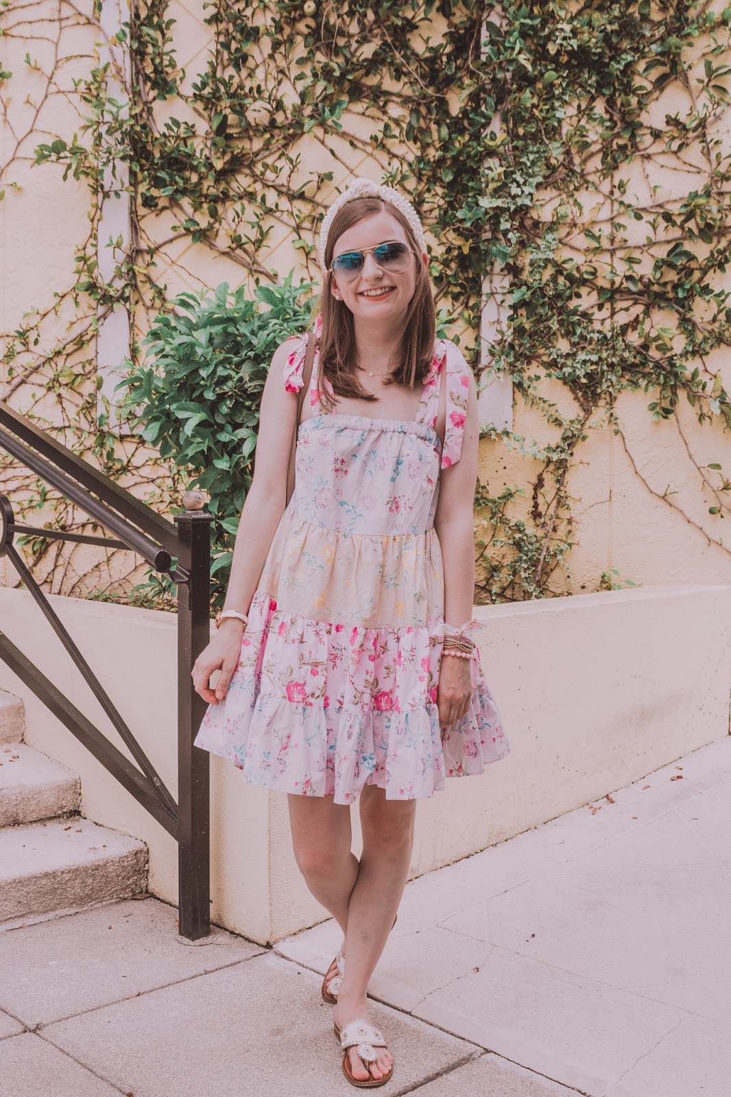 Sew Cute: OOTD: Floral Swing Dress