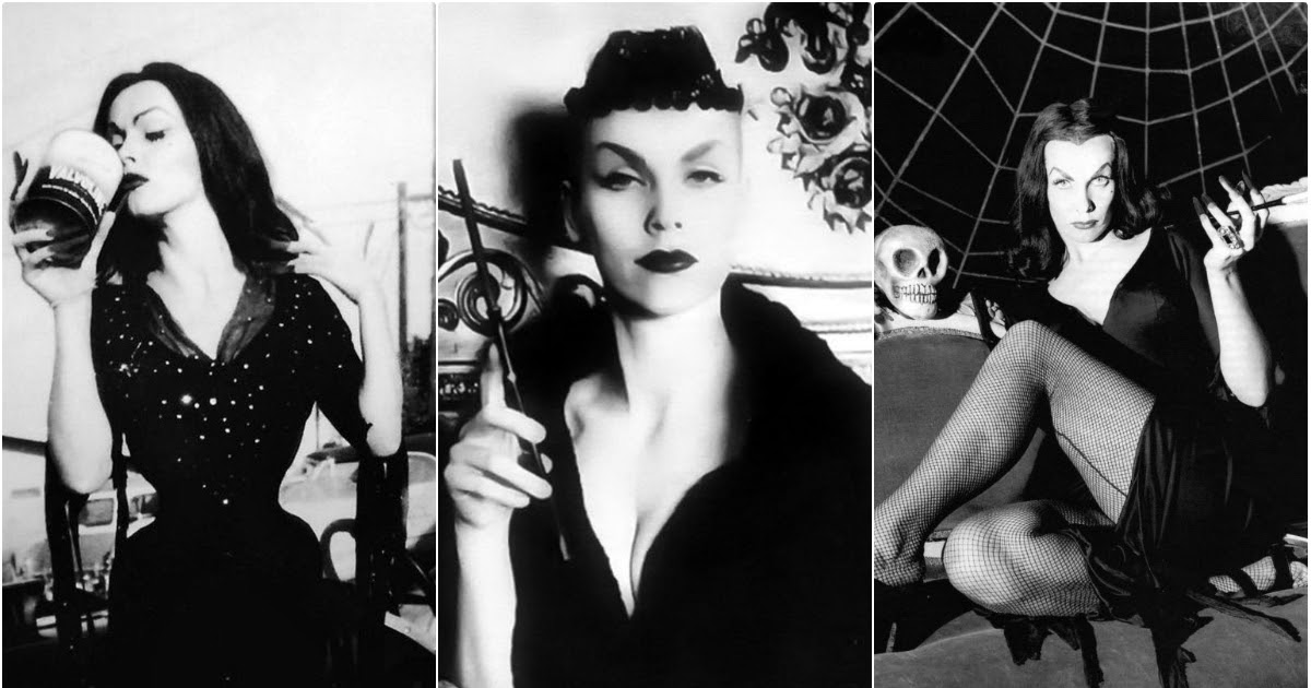 Horror Icon Vampira: Fabulous Photos of Maila Nurmi in the 1950s ...