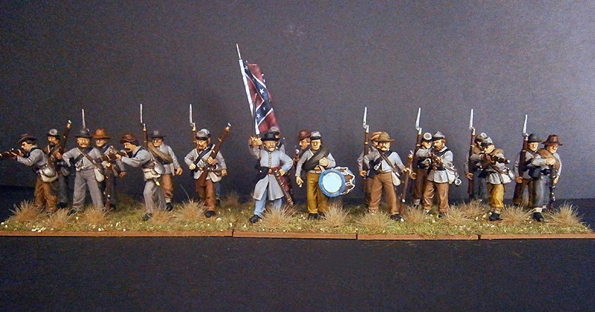 This 28mm Life: First CSA Regiment