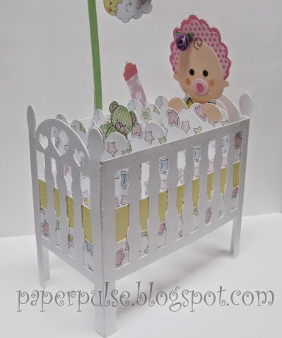 Paper Pulse Blog Spot: How It All Started....Baby In A Crib Card and More