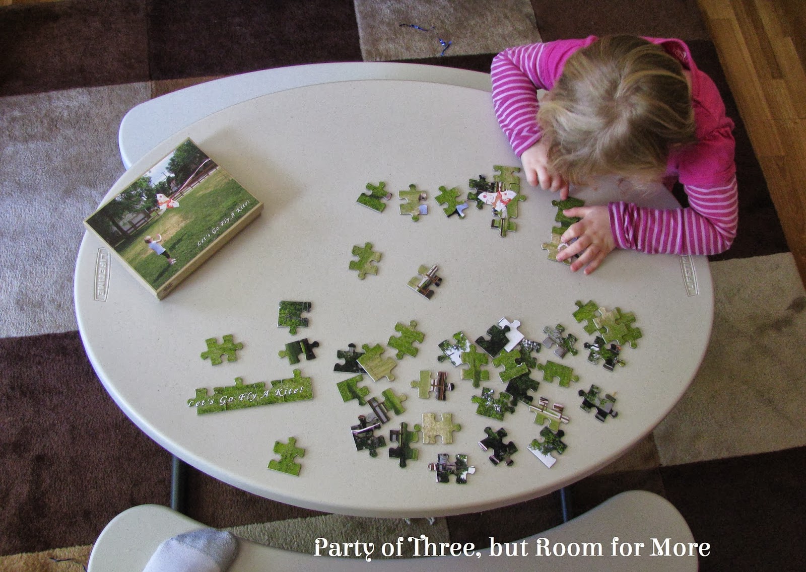 Piczzle Photo Puzzles Giveaway & Review | Party of Four (Room for One More)