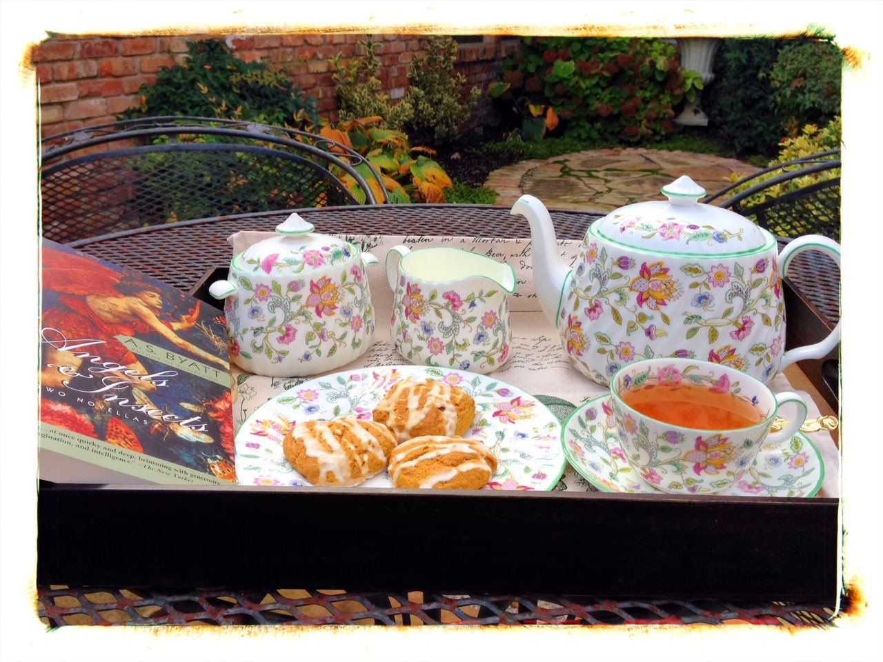 November Tea and a Book: ANGELS & INSECTS | Author Sonia Gensler