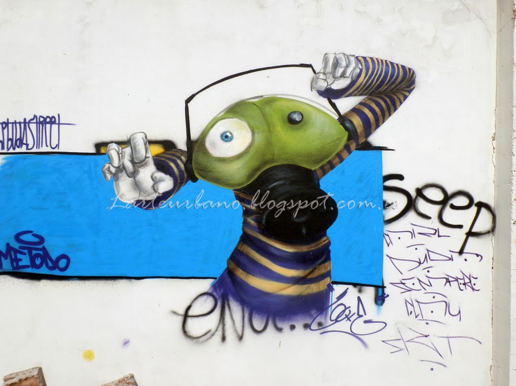 @streetartJO53: Graffitis por el Barrio del Camí de Vera