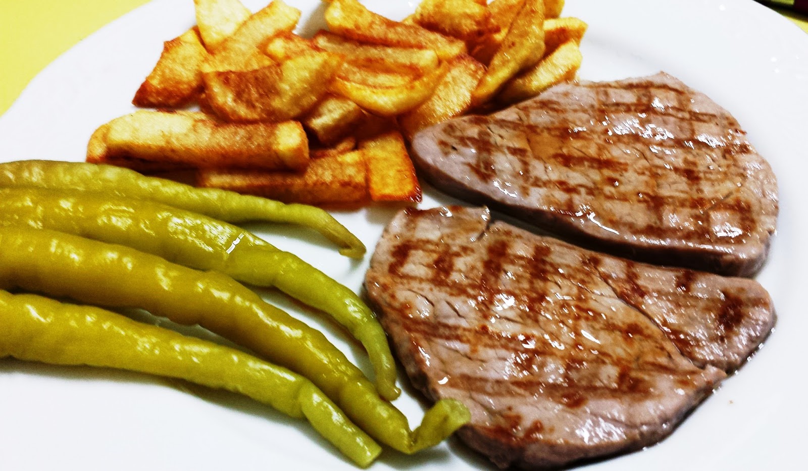 El rincón de Mundín: FILETES DE SOLOMILLO DE TERNERA A LA PLANCHA