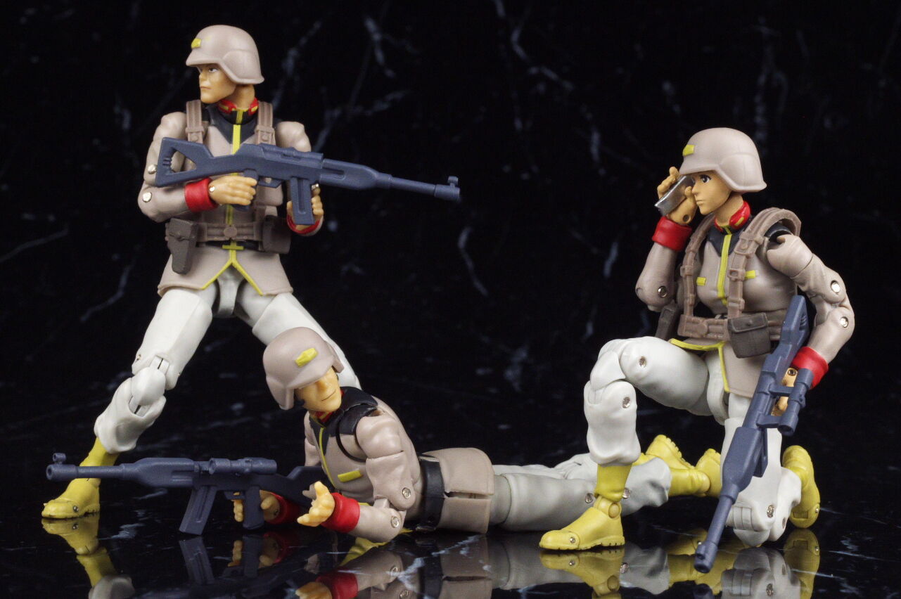 [ Review ] - Gundam Military Generation 1/18 - Earth Federation Army ...