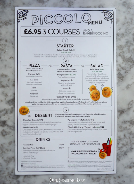 Pizza Express Review in Brighton | Polly and Pip