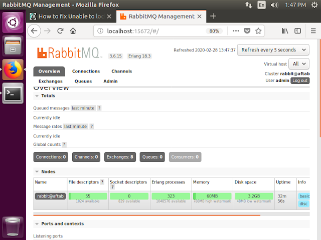 Rabbitmq monitoring dashboard - creationmumu