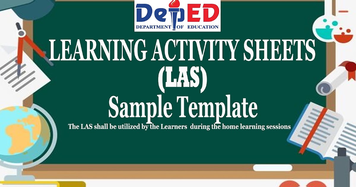 DepEd Learning Activity Sheets (LAS) Sample Template ~ Masayahing Guro PH