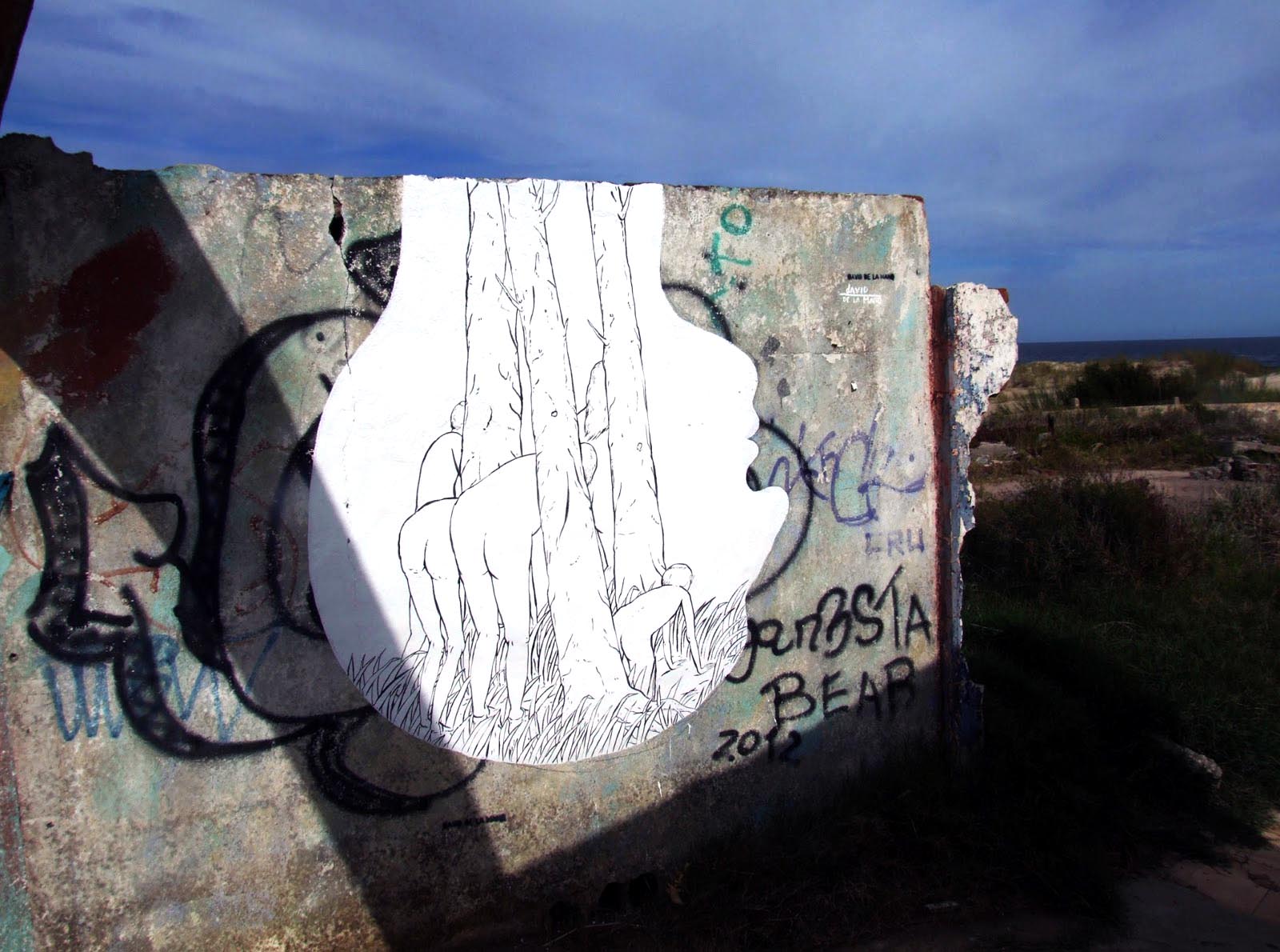 David De La Mano New Mural In Piriápolis, Uruguay – StreetArtNews