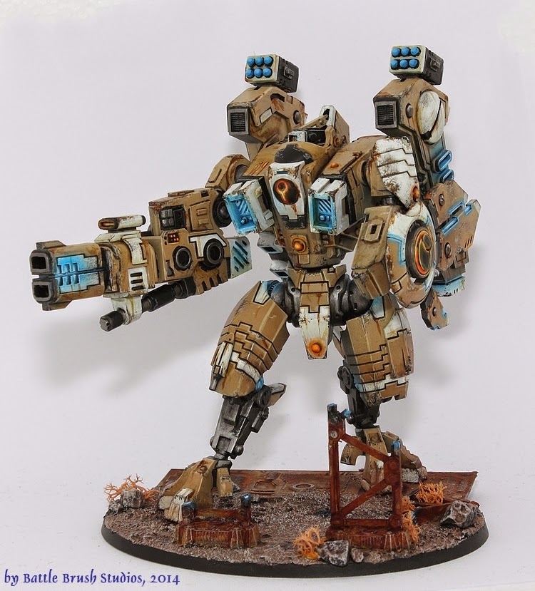 Battle Brush Studios: Showcase: Tau Riptide