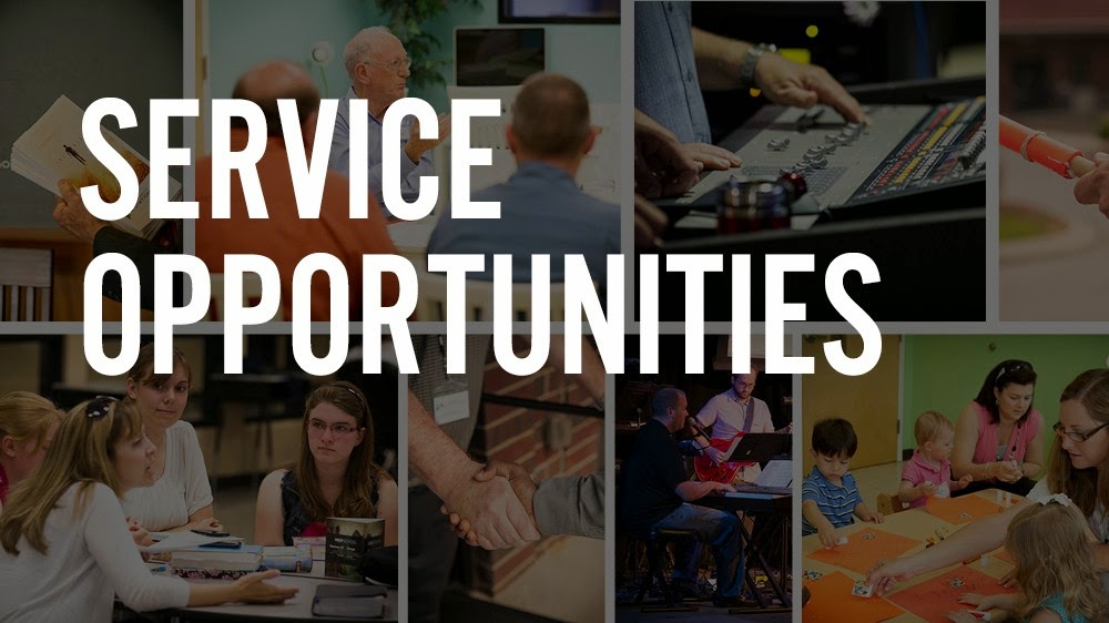 Christ First News: Service Opportunities