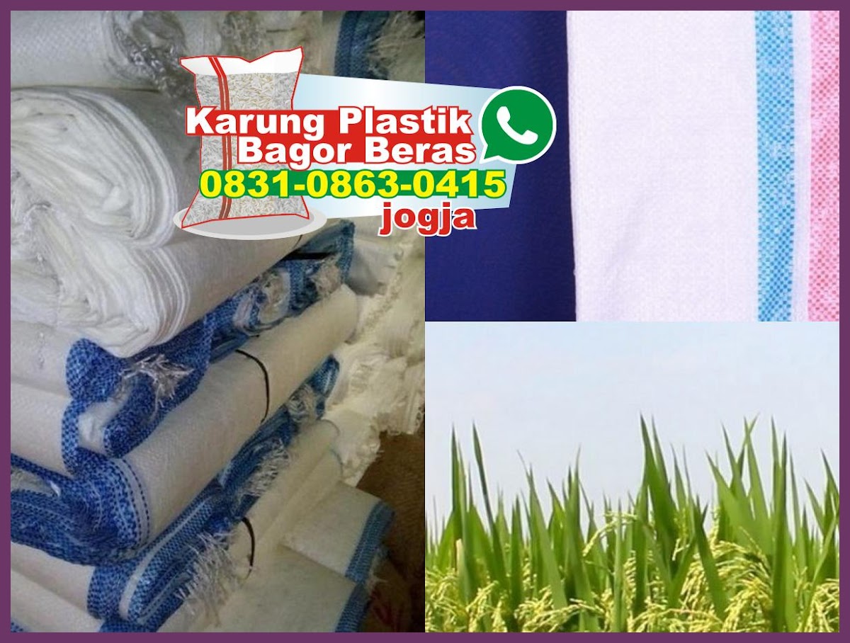 Karung Beras Putih | 083108630415 [wa] Grosir Karung Plastik Bagor Murah