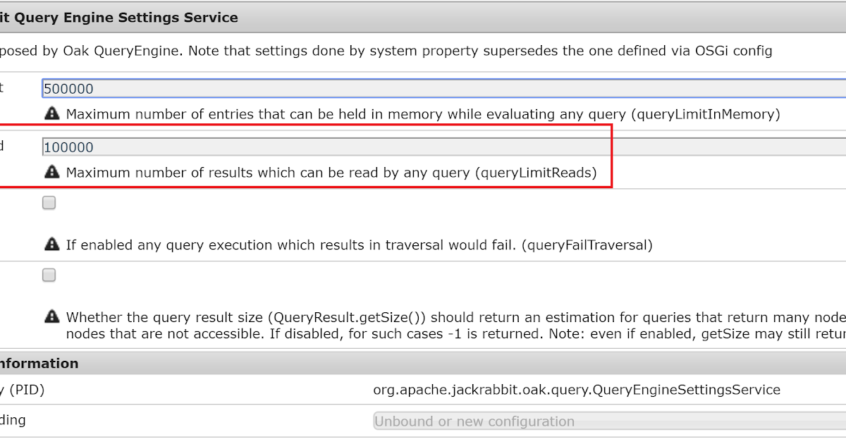 Need for Query and Index in AEM