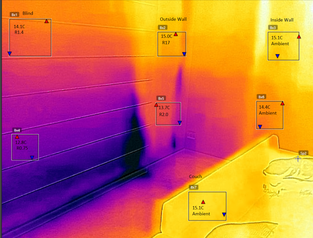 Calculating R-Value and Heat Loss Using FLIR ONE PRO And Surface ...