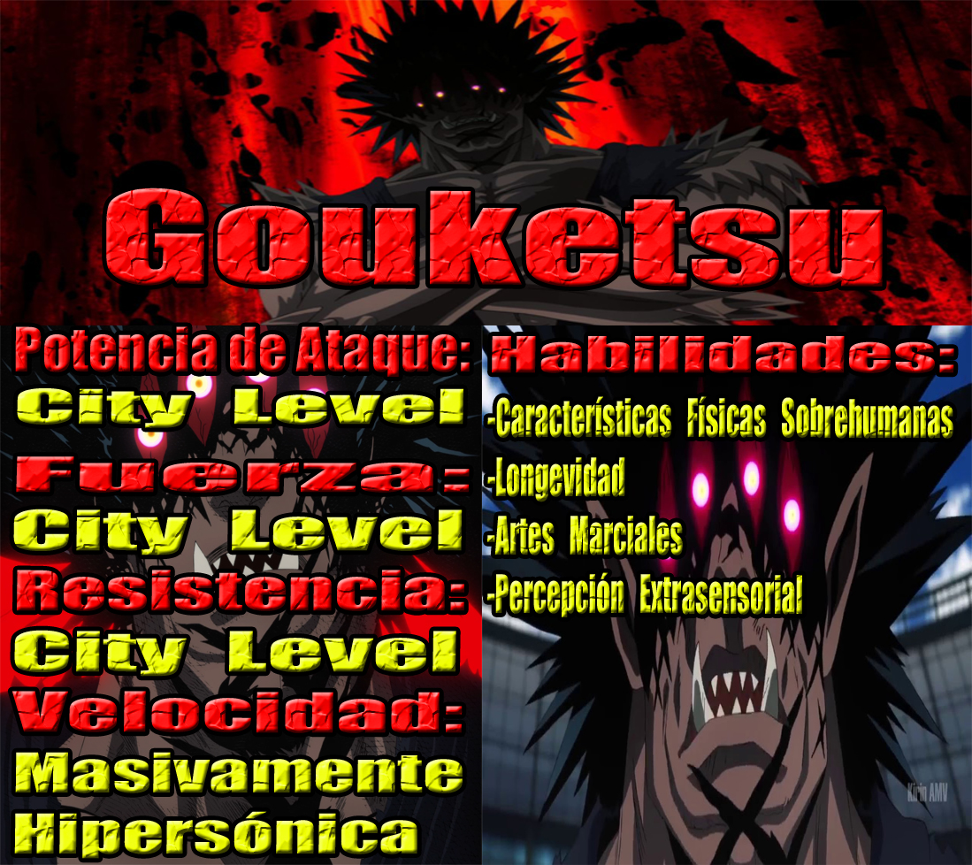 El Poder de.....: Gouketsu (One Punch Man)