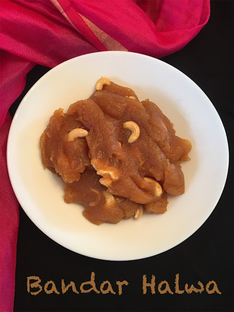 Bandar Halwa - From Sushma's Kitchen