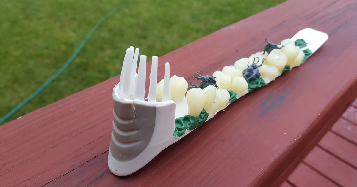 The Eater of Small Things: Launch of the Toothship S.S. Deekai