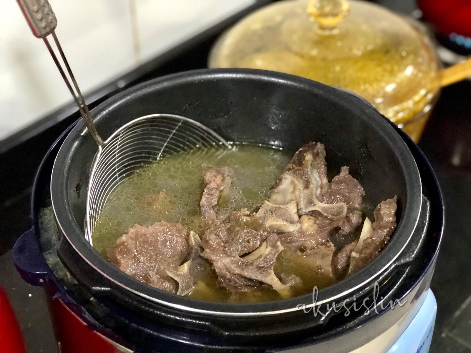 MASAK SUP TULANG GUNA PERIUK NOXXA, 20 MINIT SIAP MASAK!