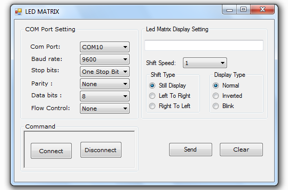 PIC Controller LED Matrix Display - Embedded Laboratory