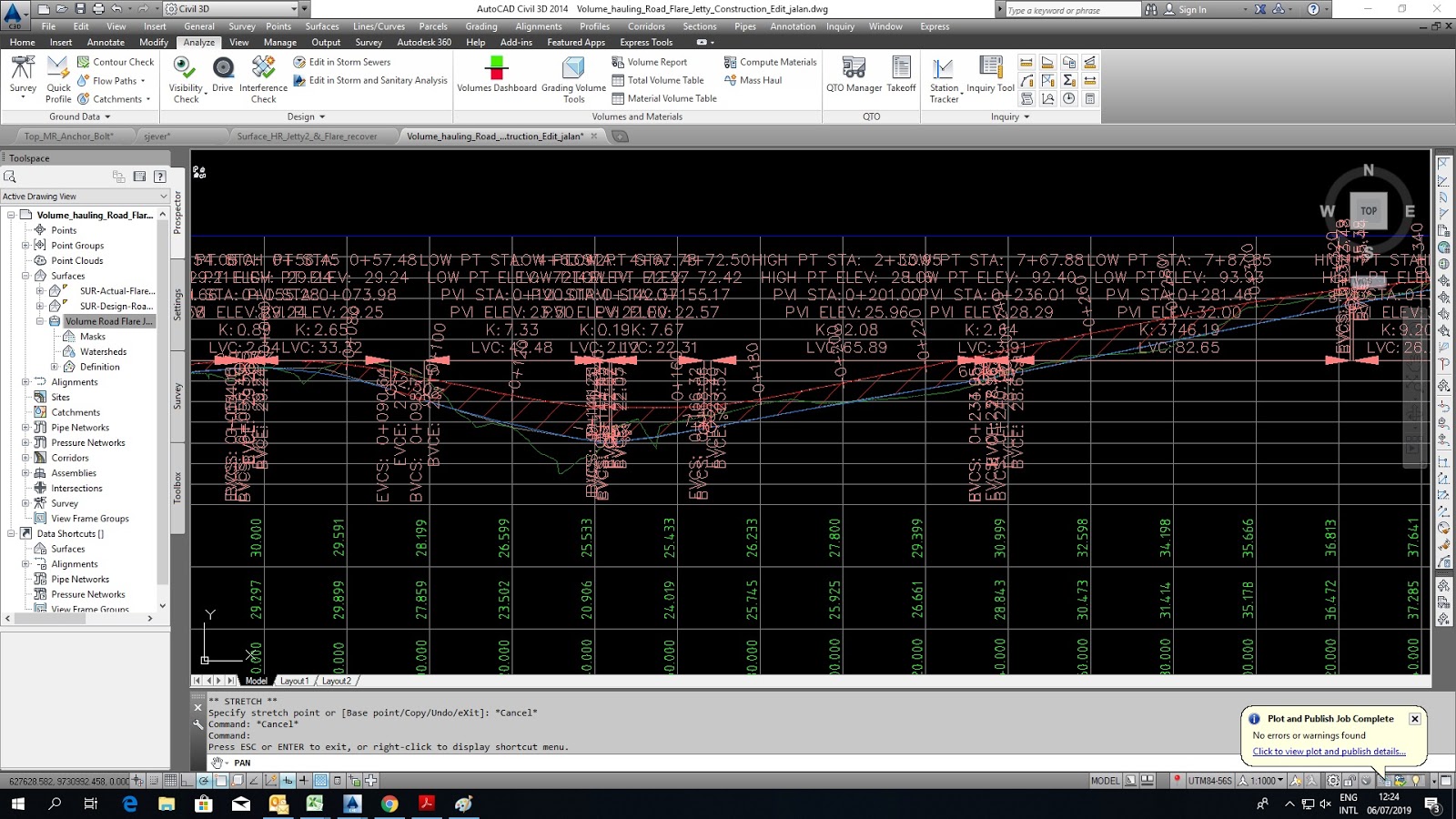 Linux , Java, DimCon & Surveyor Activities: Autocad Civil 3D 2014 ...