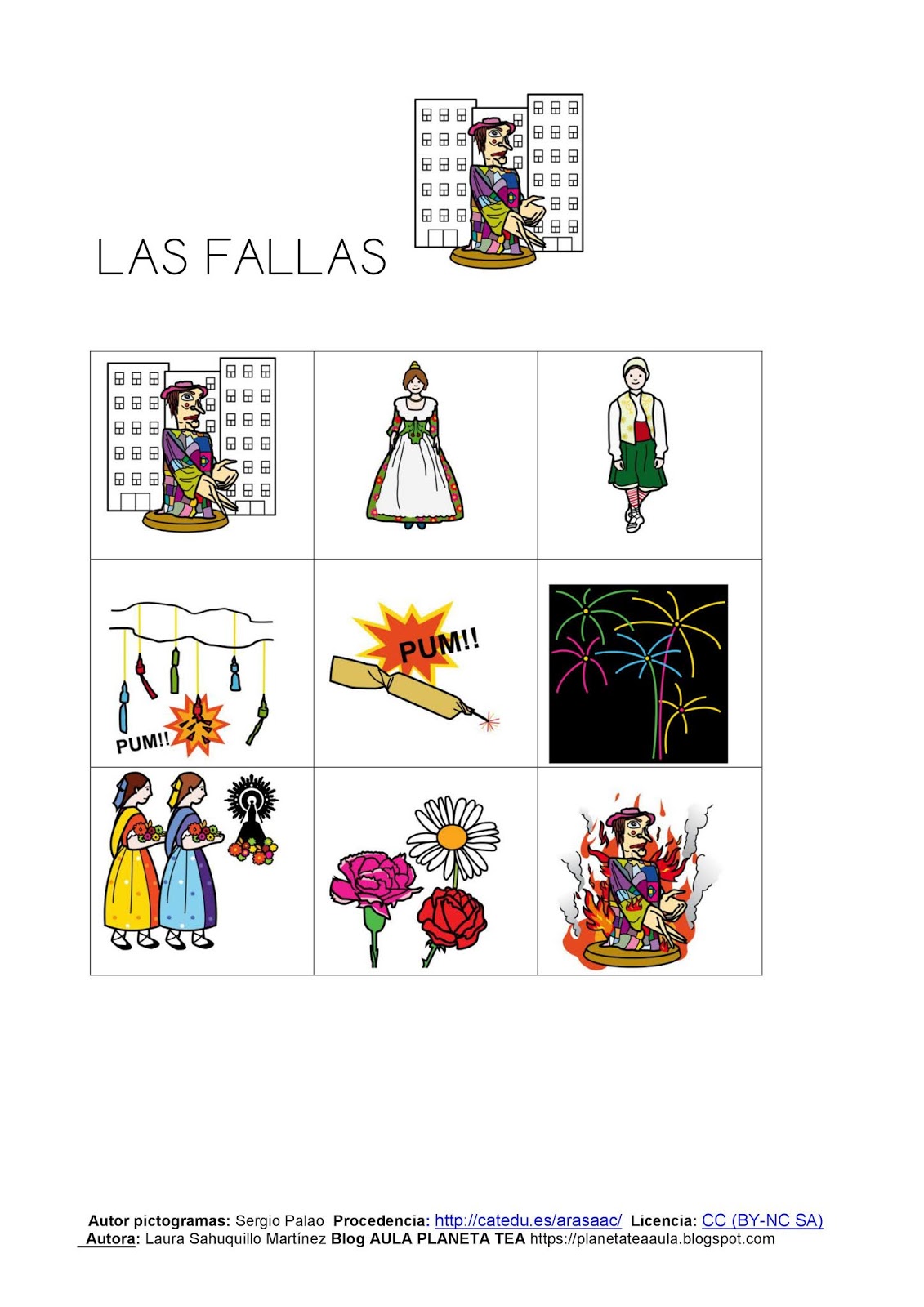 Aula Planeta TEA: LAS FALLAS
