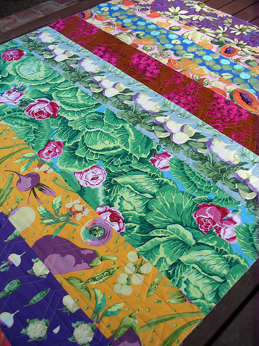 Red Pepper Quilts: Vegetable Patch Quilt