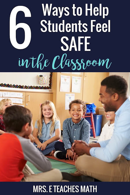 Preparing Students to Learn by Creating a Safe Environment | Mrs. E ...