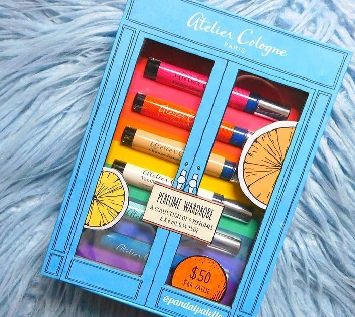 Review: Atelier Cologne Mini Perfume Wardrobe Set | Ivey and Marc