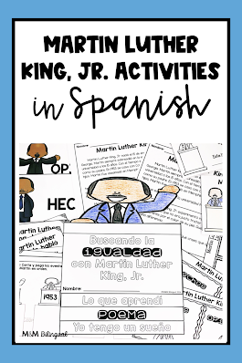 M&M Bilingual: Martin Luther King, Jr. Books and Activities in SPANISH