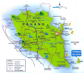 Tinta-tinta Ilmu: Menghilir di Sungai Pahang