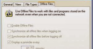 Aknit (...all about IT): Offline Files - Windows XP, Vista and Windows 7