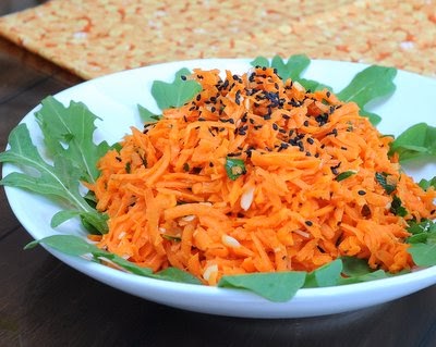 Asian Carrot & Sesame Salad ♥