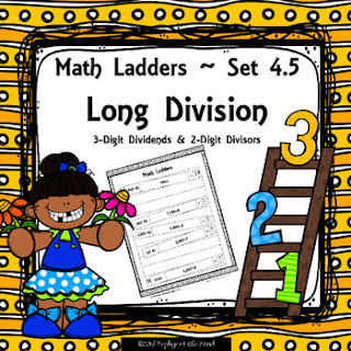 Zephyr's Little Pond: Long Division Math Ladders